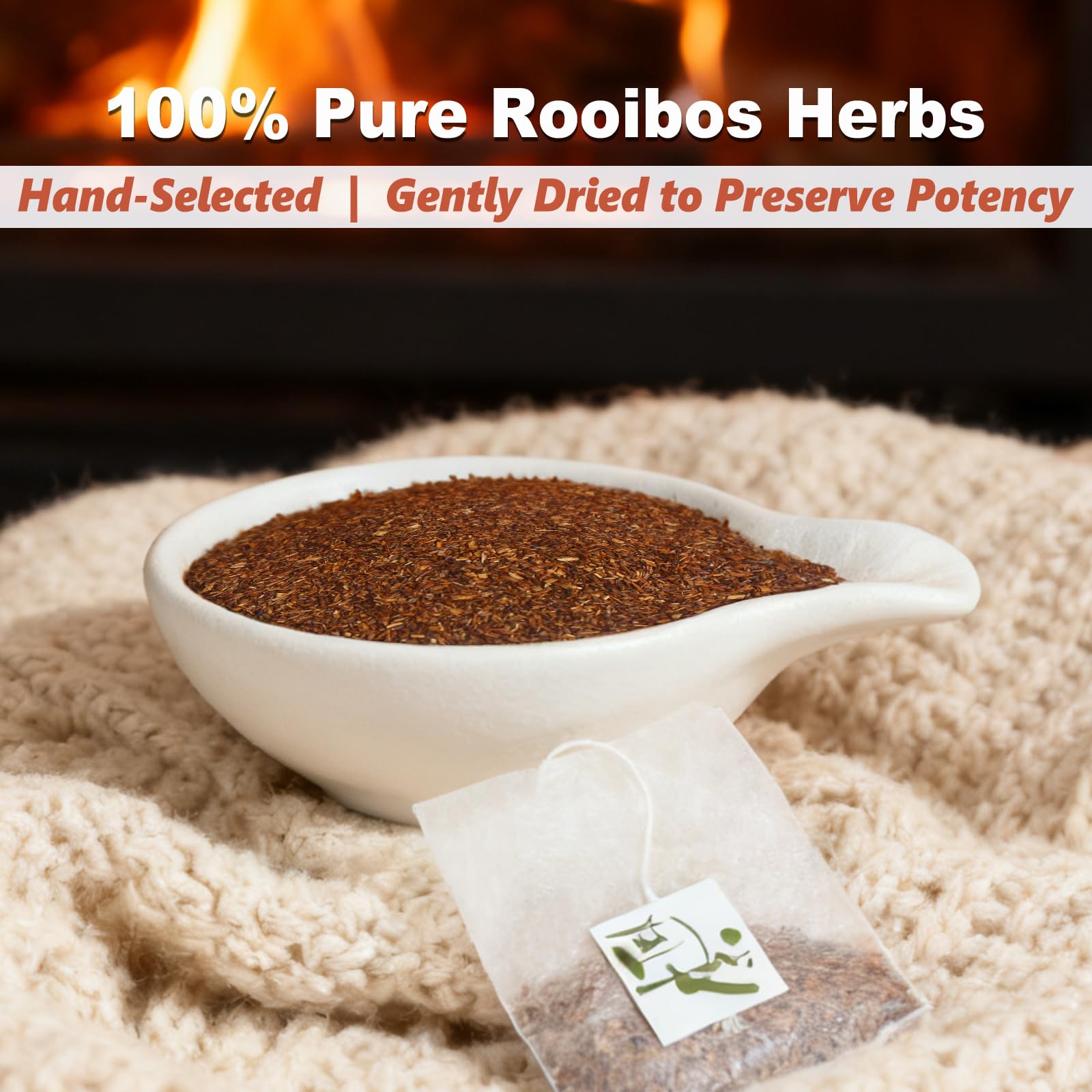 caffeine-free rooibos tea bags