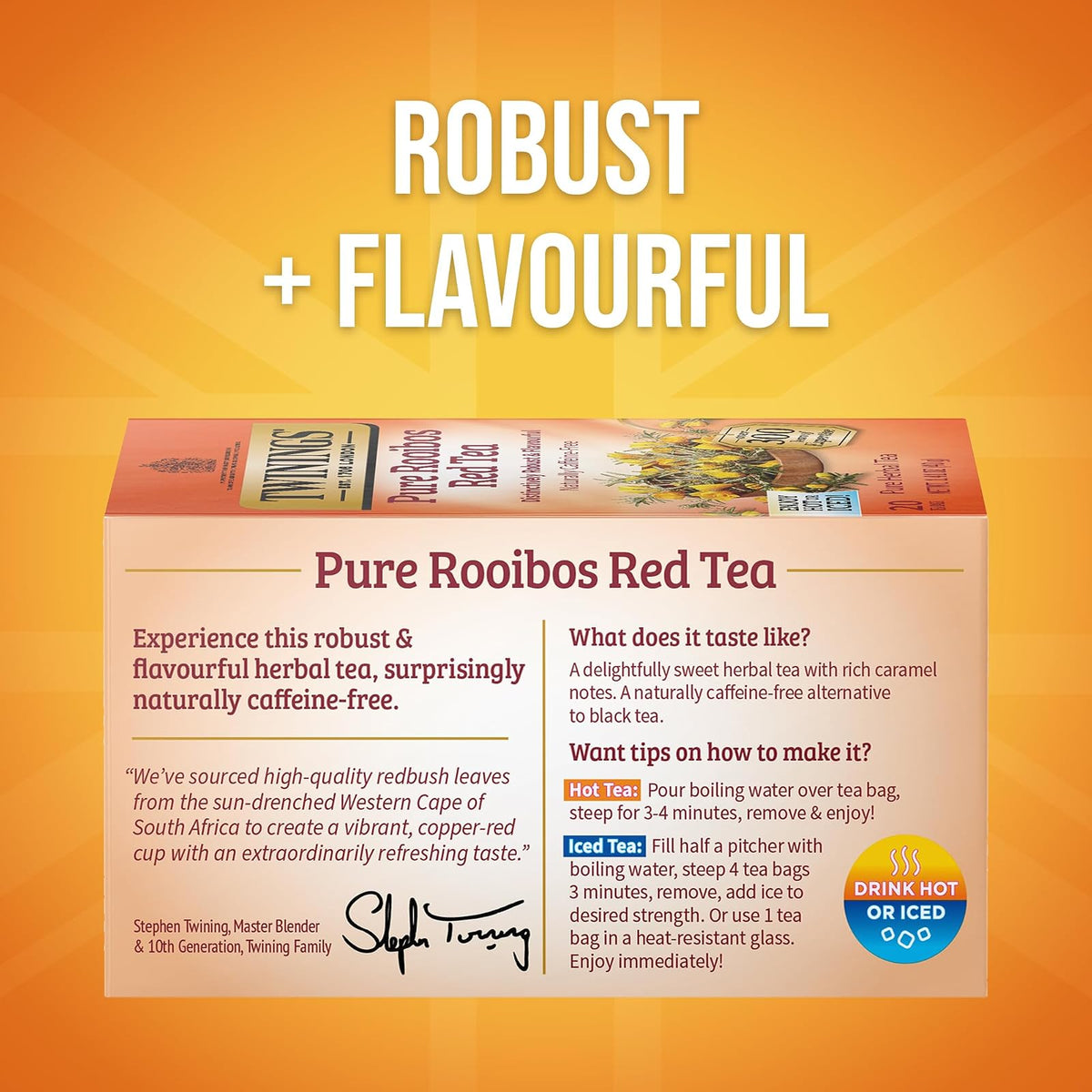 caffeine-free rooibos tea blend