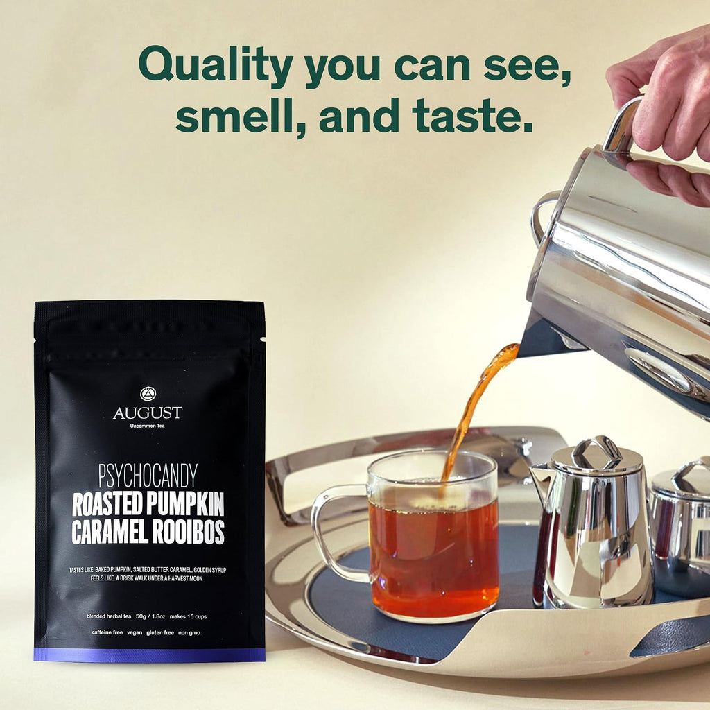 Caffeine-free rooibos tea option
