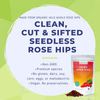 caffeine-free rose hips tea