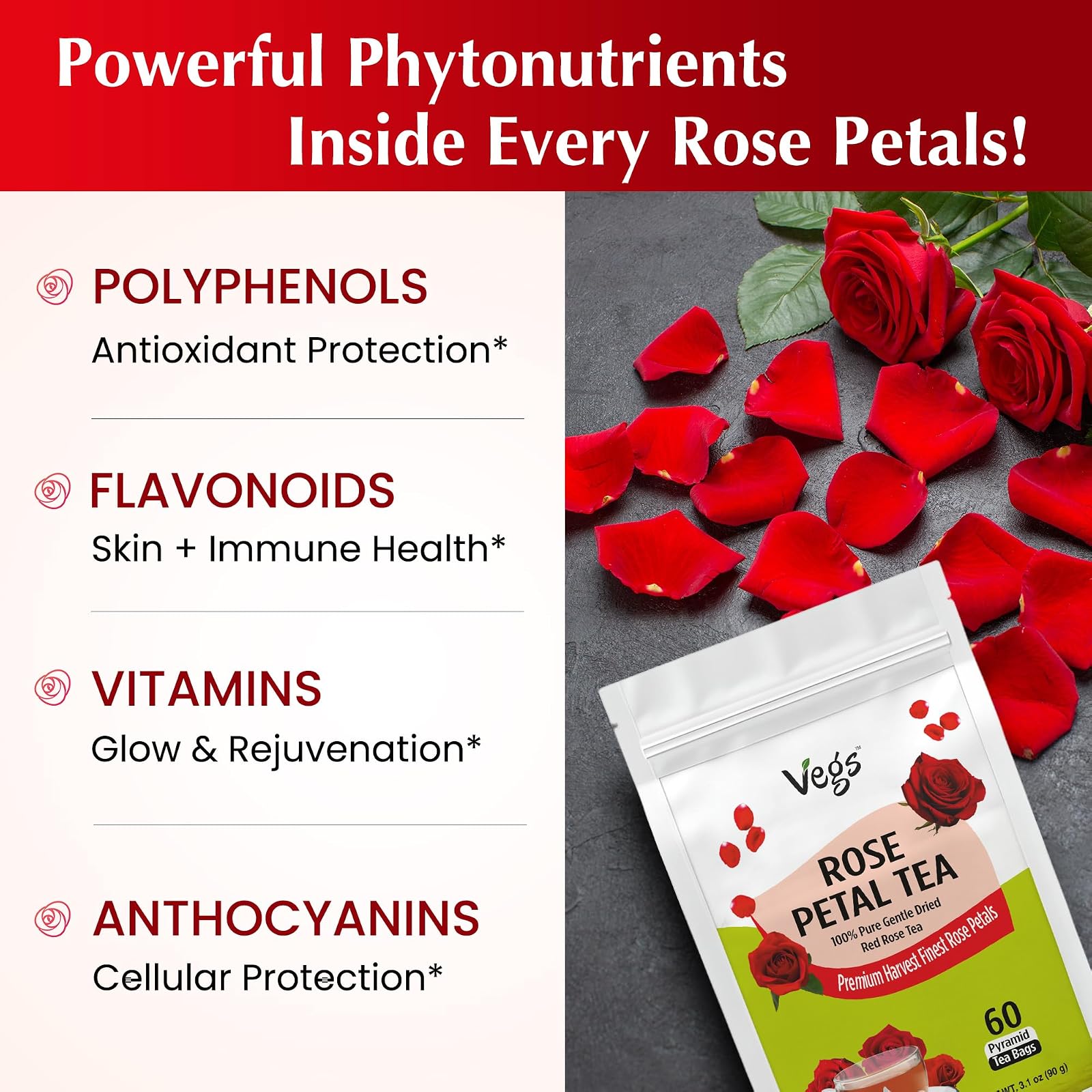 caffeine-free rose tea experience