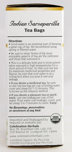 caffeine-free sarsaparilla root infusion