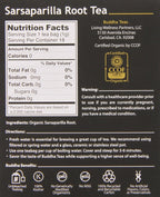 caffeine-free sarsaparilla root infusion