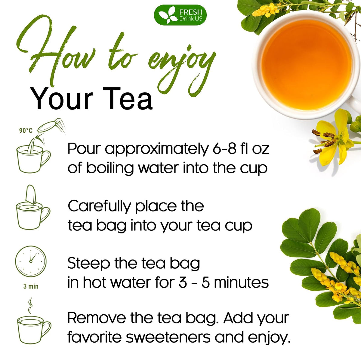 caffeine-free senna herbal tea