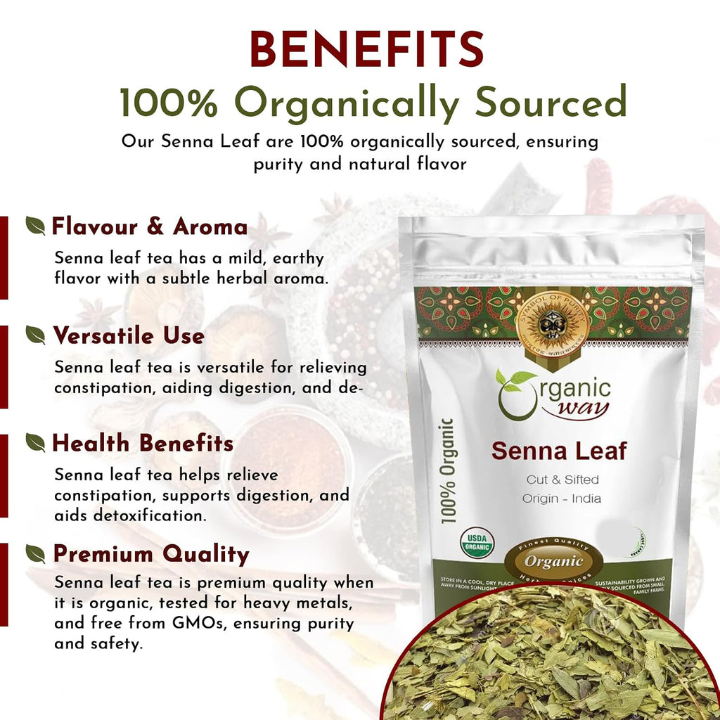 caffeine-free senna leaf infusion