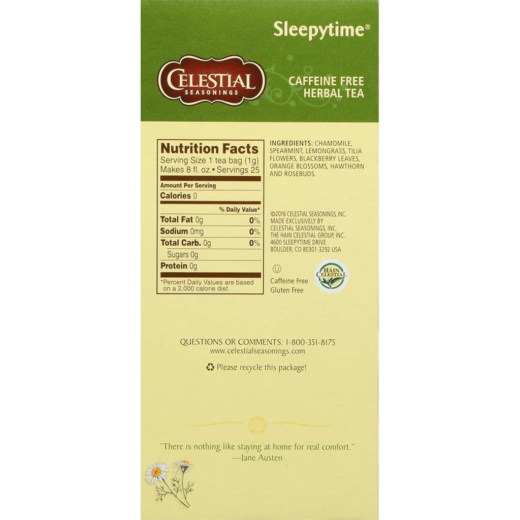 caffeine-free Sleepytime tea blend