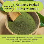 Caffeine-free soursop herbal beverage