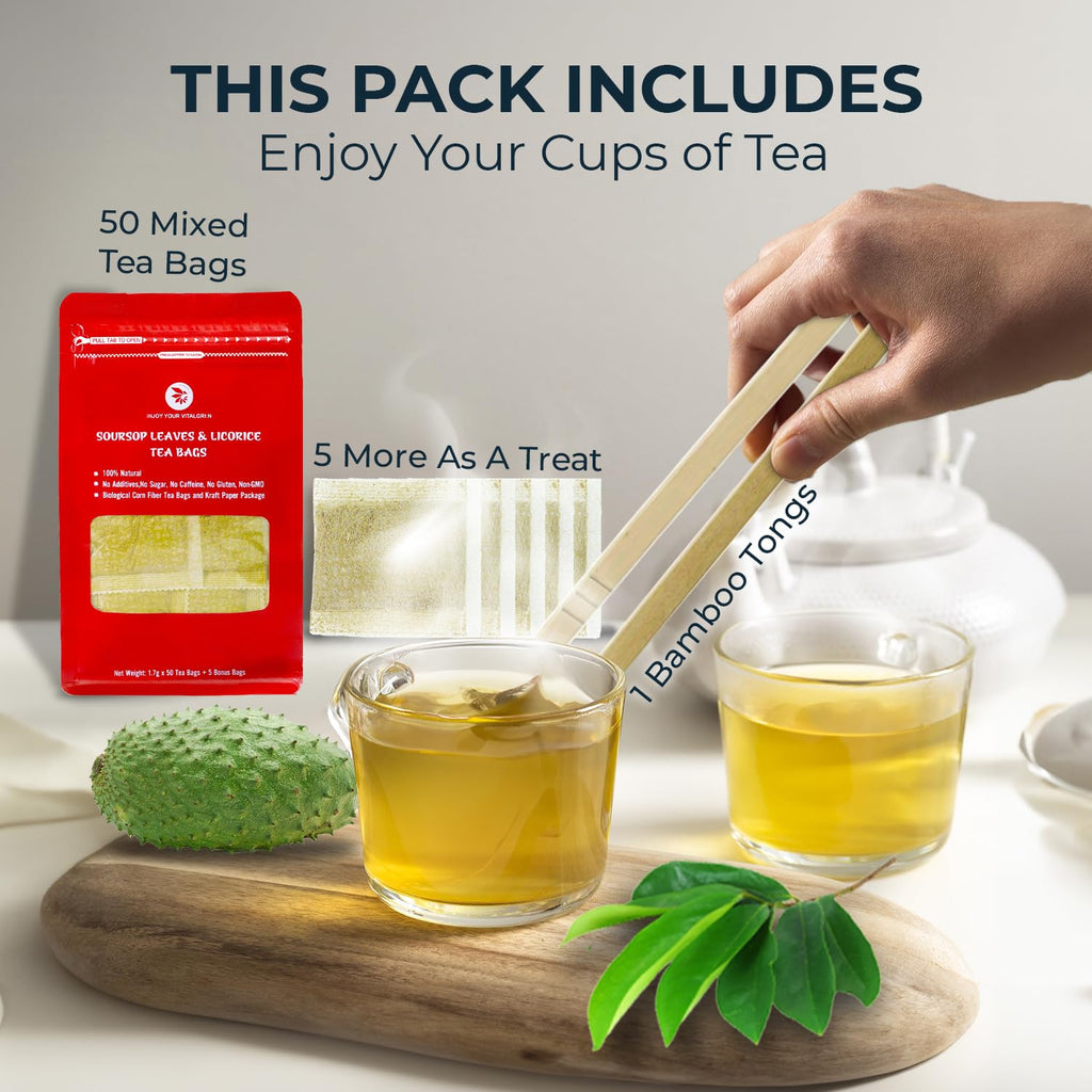 caffeine-free soursop herbal infusion