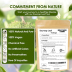 caffeine-free soursop leaf infusion