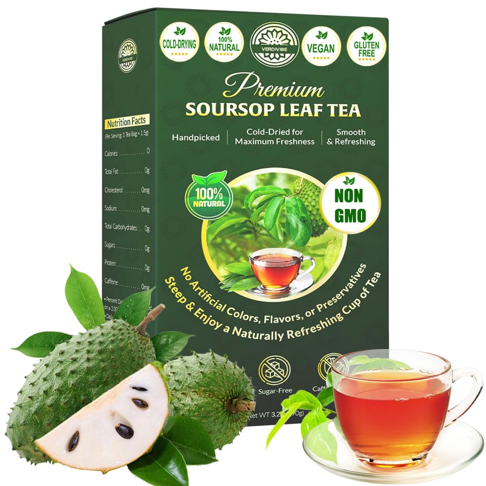 caffeine-free soursop leaf tea