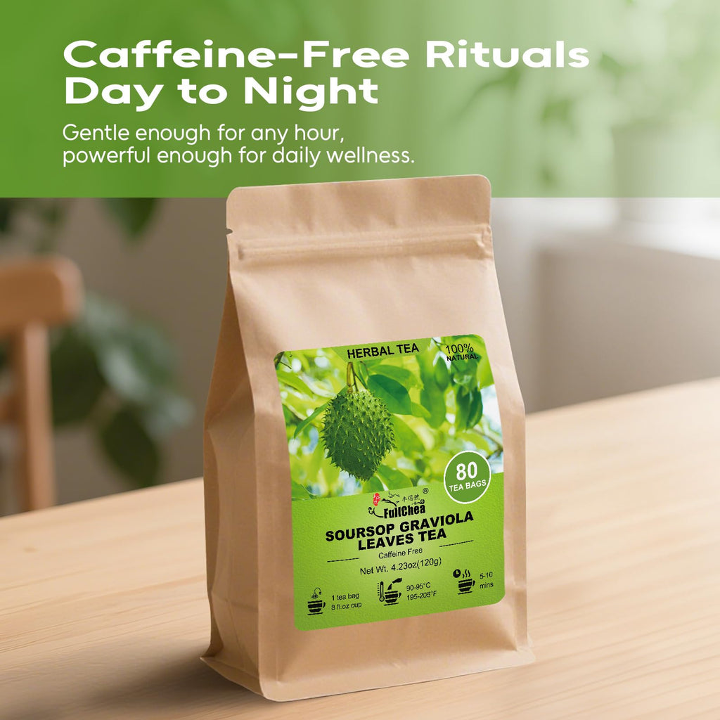 caffeine-free soursop leaves tea