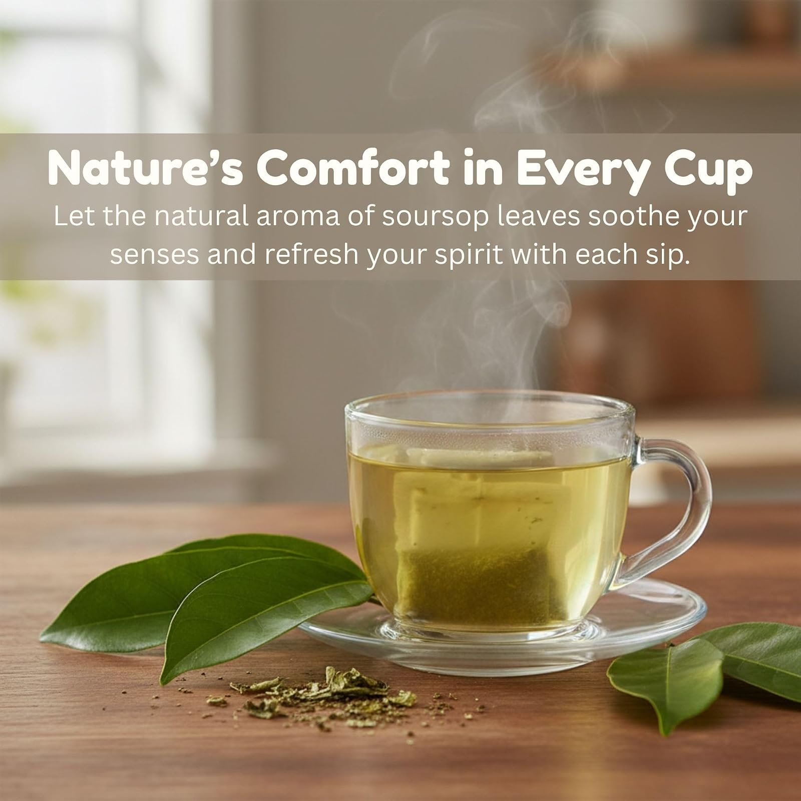 caffeine-free soursop tea