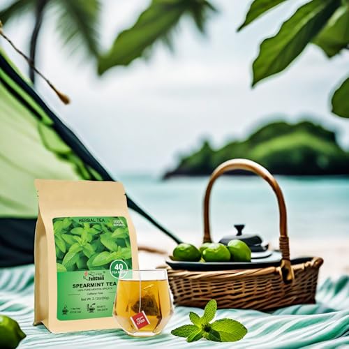 caffeine-free spearmint herbal infusion