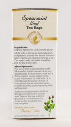 caffeine-free spearmint leaf tea