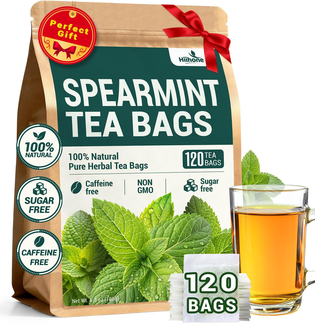 caffeine free spearmint leaf tea