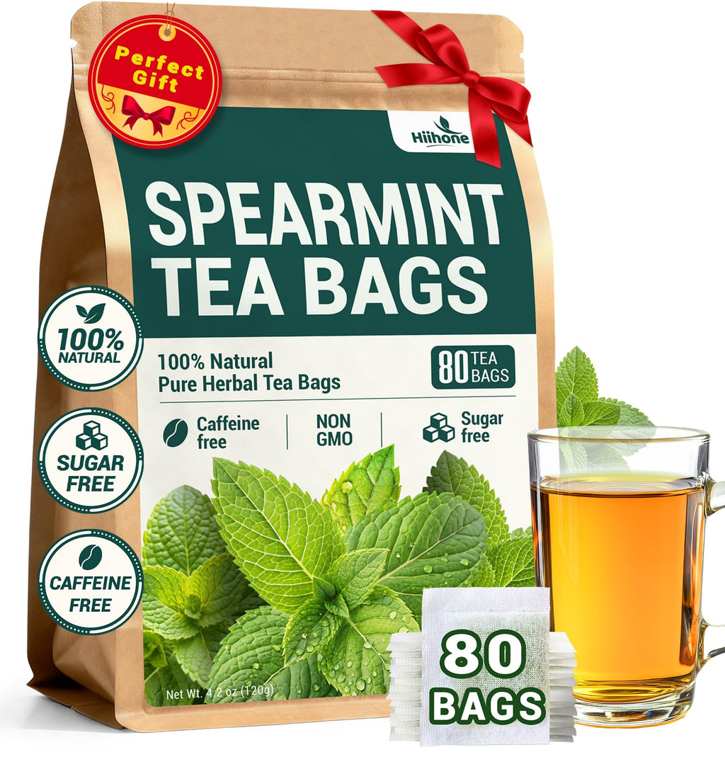 caffeine free spearmint leaf tea
