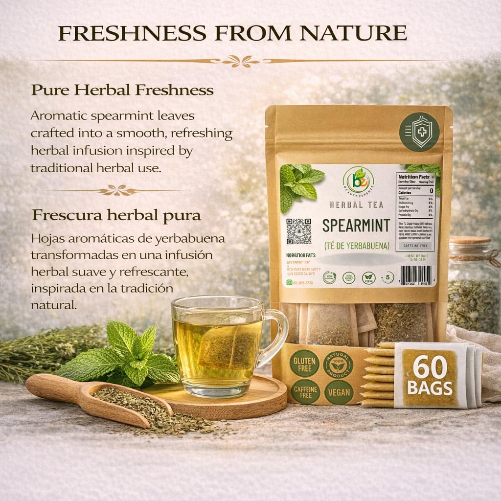 caffeine-free spearmint tea