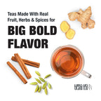 caffeine-free spiced tea option