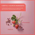 caffeine-free strawberry herbal tea blend