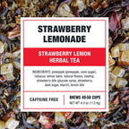 caffeine-free strawberry lemon tea
