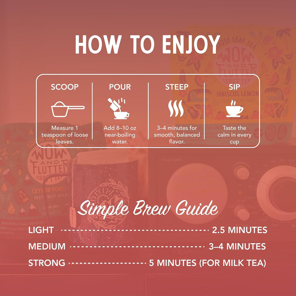 caffeine-free Strawberry Tulsi blend