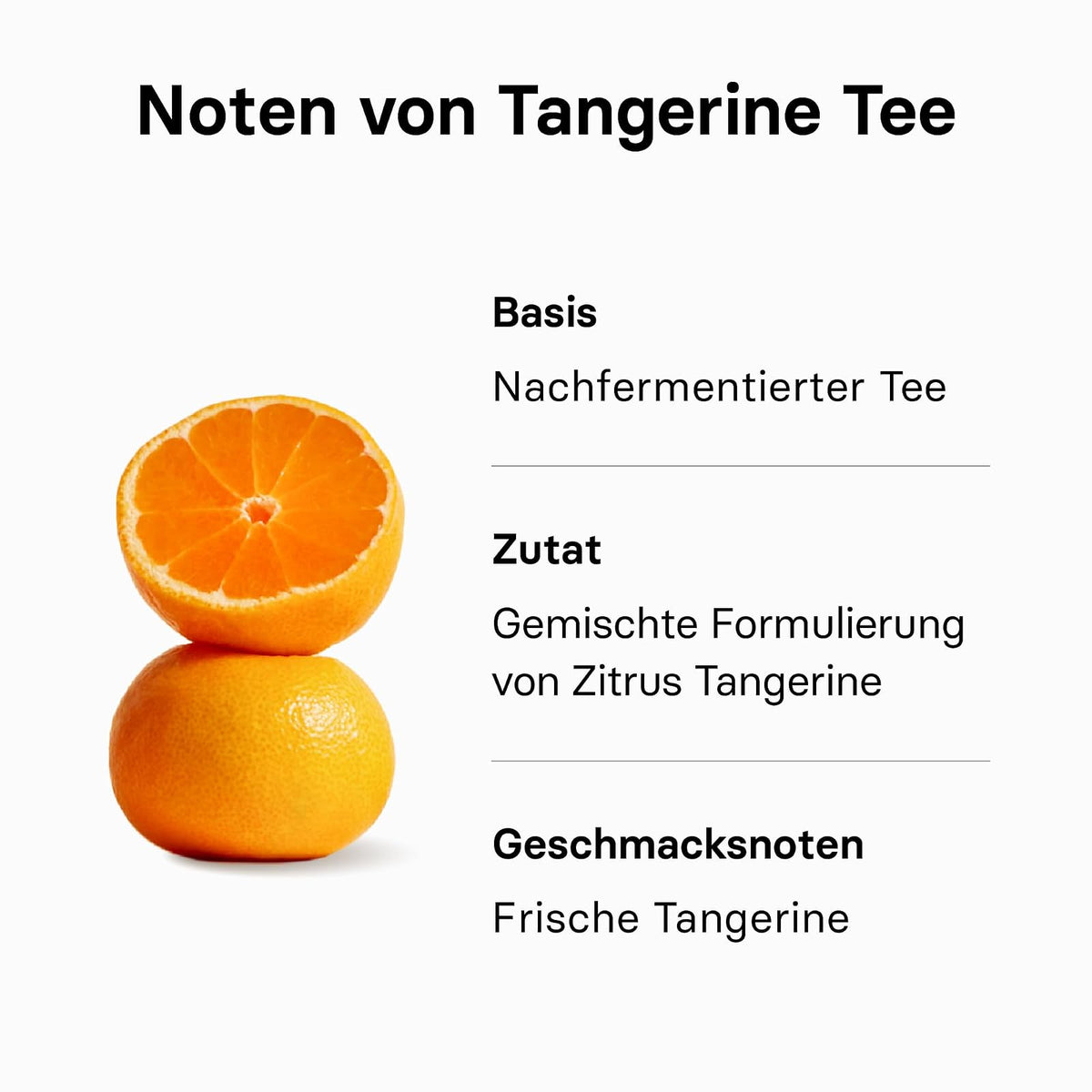 caffeine-free tangerine tea experience