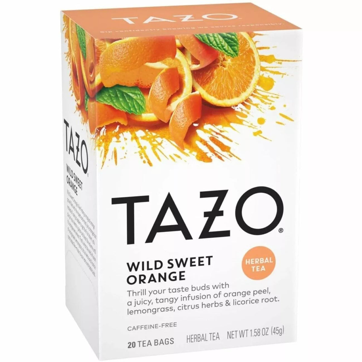 caffeine-free Tazo herbal tea