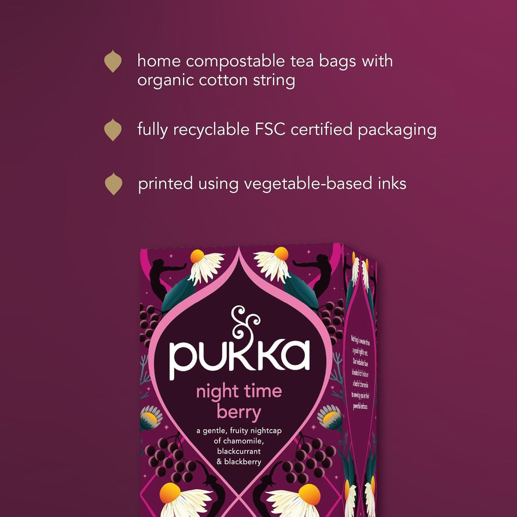 Caffeine-free tea for bedtime routine