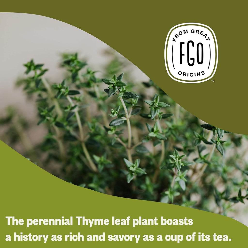caffeine-free thyme leaf tea blend