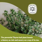 caffeine-free thyme leaf tea blend