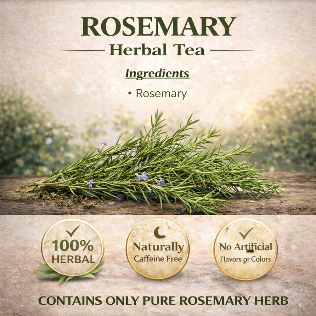 Caffeine-free Tisan rosemary tea blend