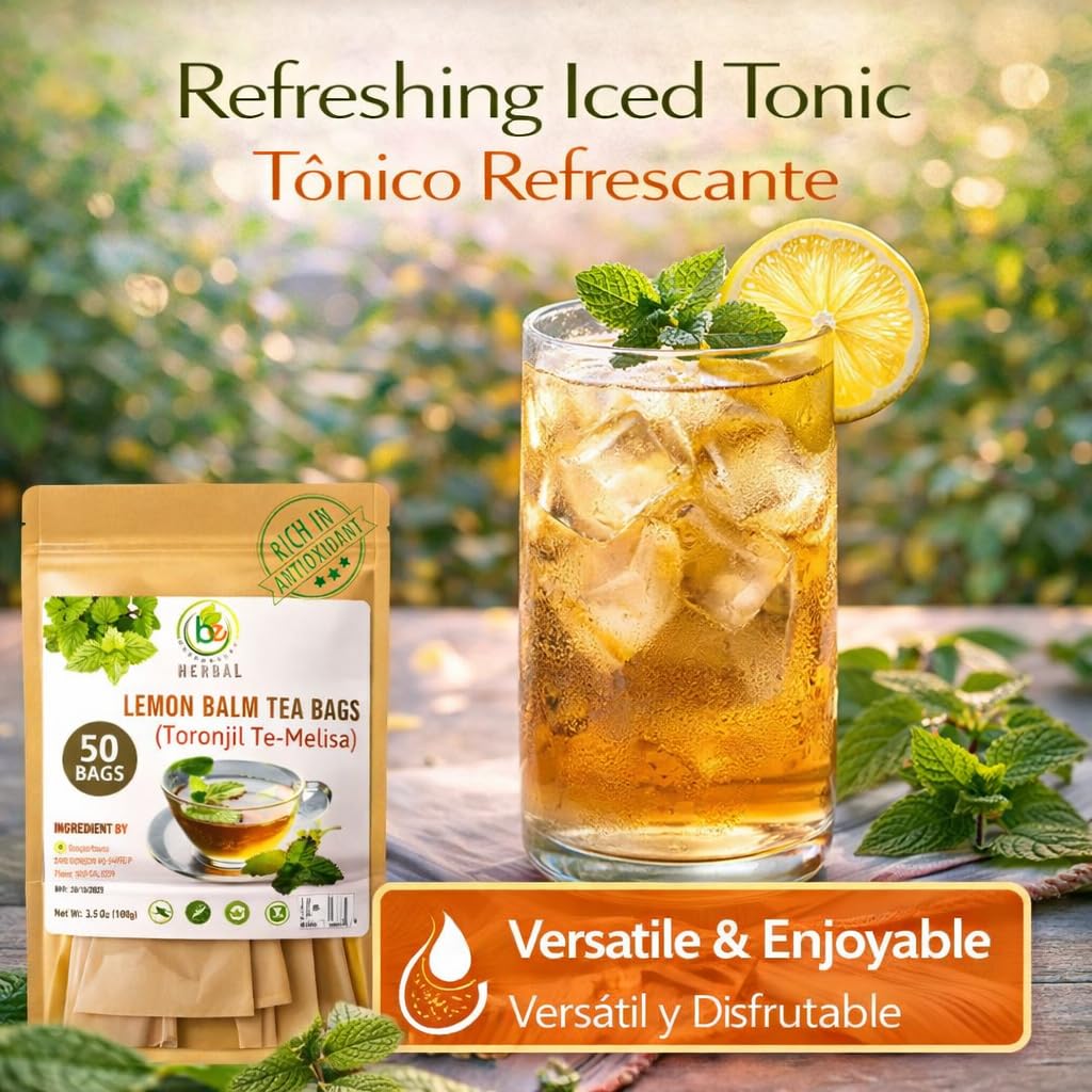 caffeine-free Toronjil tea option