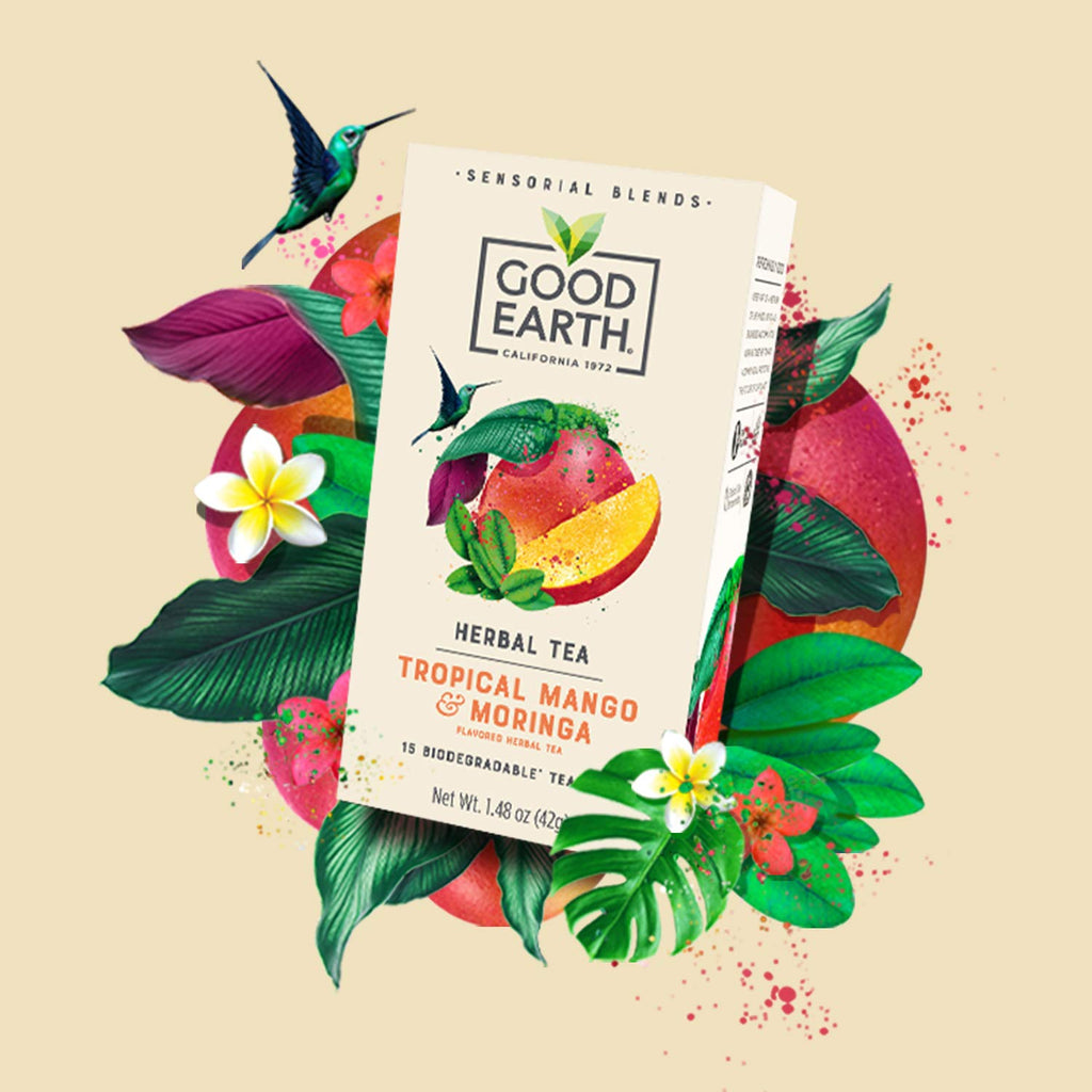 caffeine-free tropical mango infusion