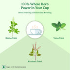 Caffeine-free Tulsi herbal infusion