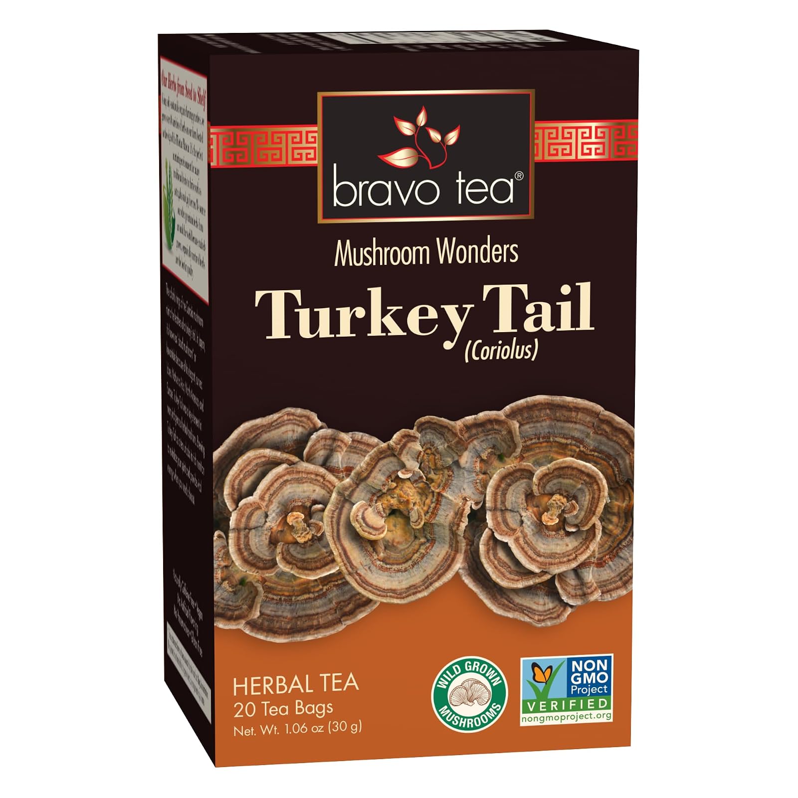 caffeine free turkey tail herbal tea