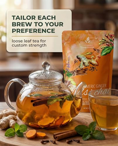 caffeine-free turmeric chai tea