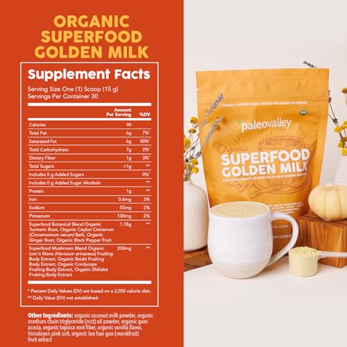 caffeine-free turmeric drink mix