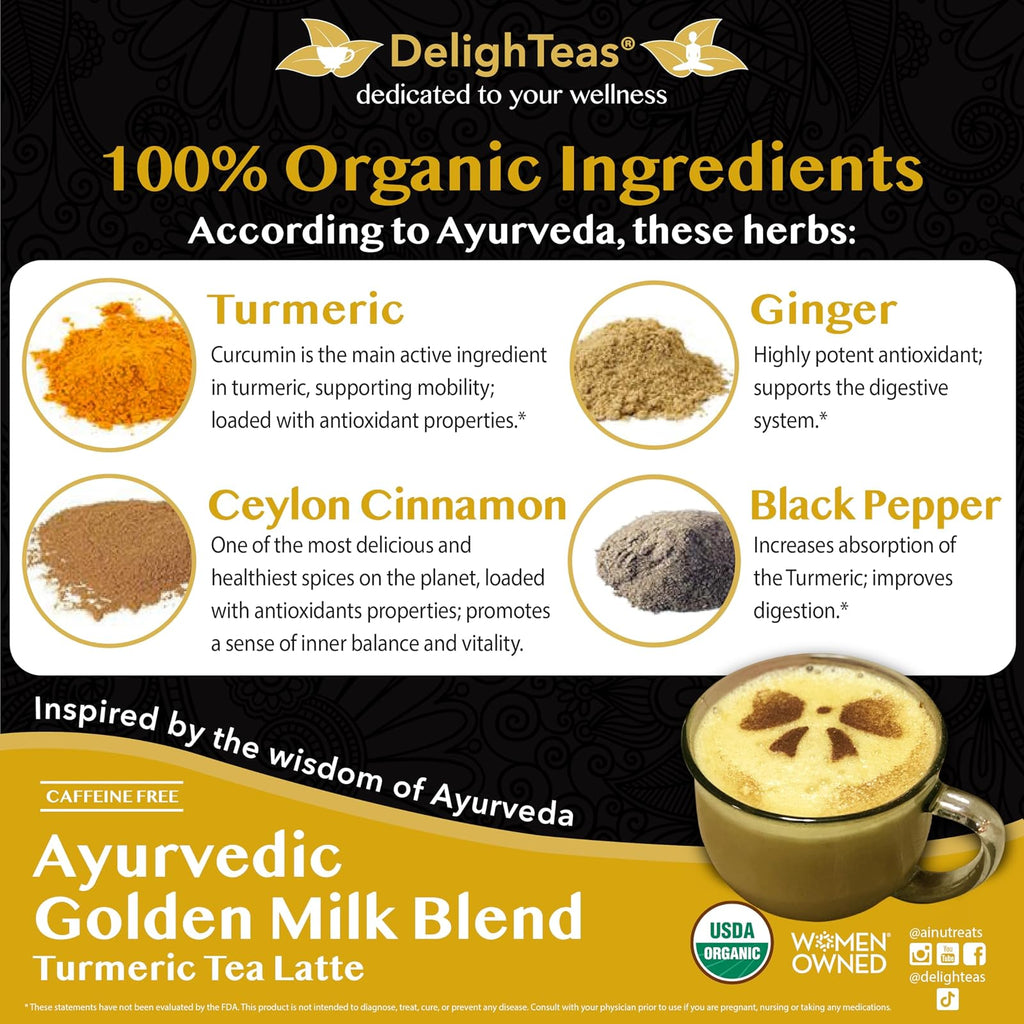 caffeine-free turmeric drink option