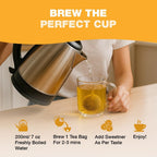 caffeine-free turmeric ginger infusion