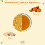 Caffeine-free turmeric ginger tea