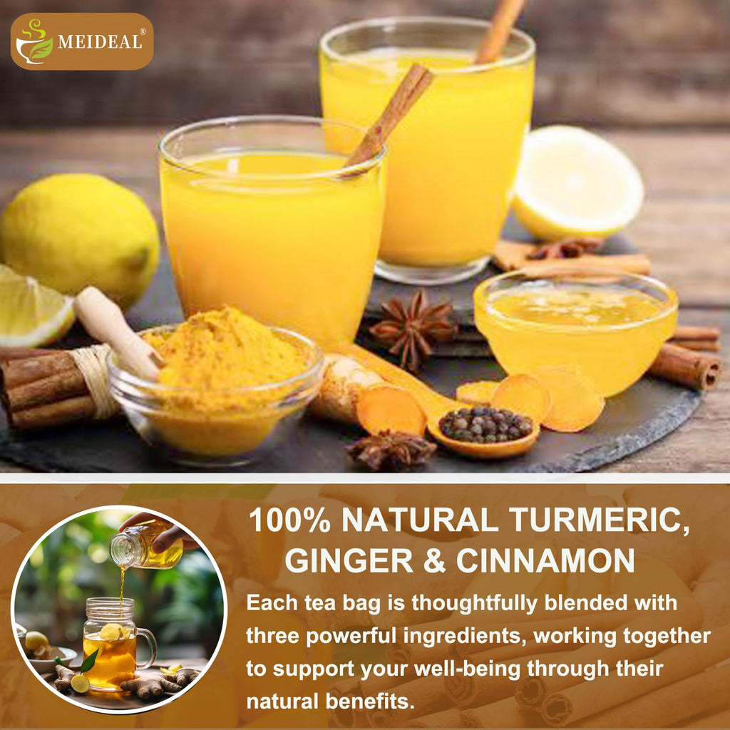 caffeine-free turmeric herbal infusion