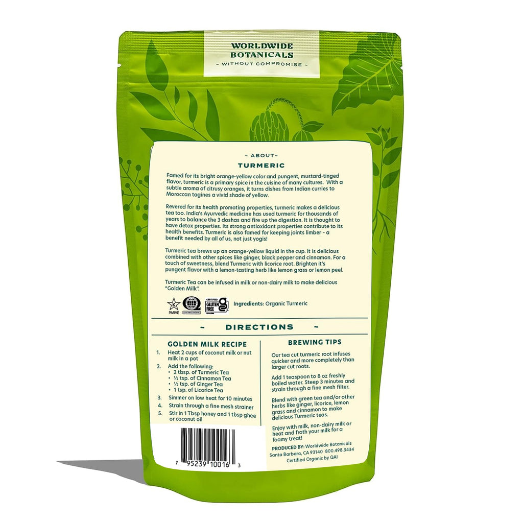 caffeine-free turmeric herbal infusion