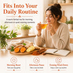 caffeine-free turmeric tea for relaxation
