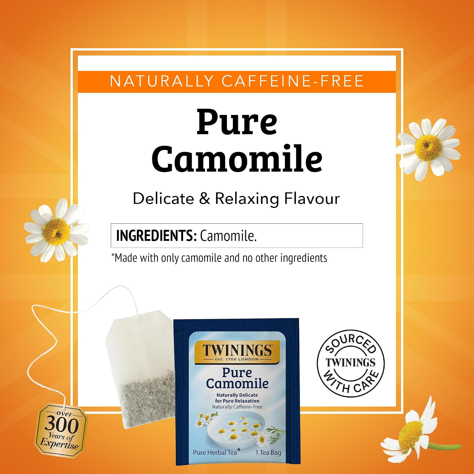 caffeine-free Twinings chamomile tea