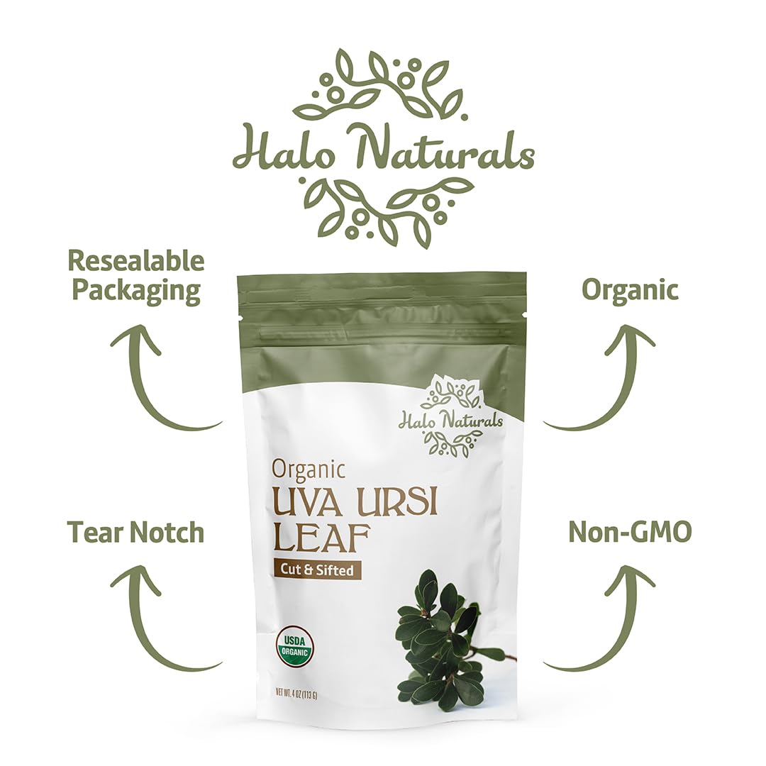 caffeine-free Uva Ursi leaf tea
