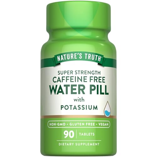 caffeine-free water pill benefits