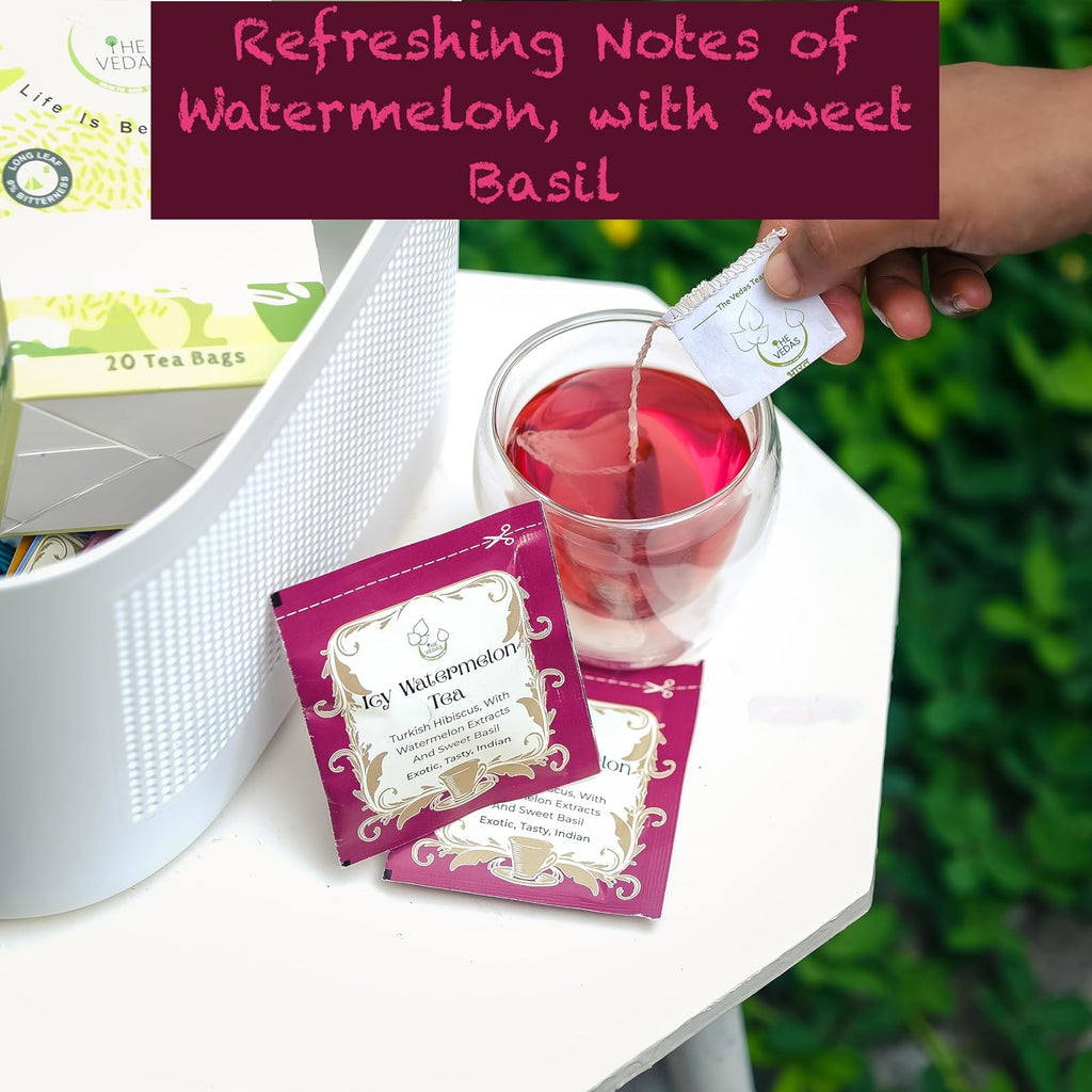Caffeine-free watermelon tea experience