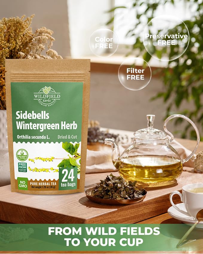 caffeine-free wintergreen herbal beverage