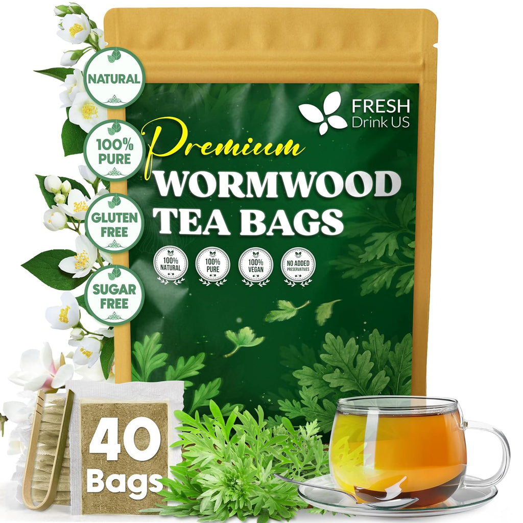 caffeine-free wormwood herbal tea