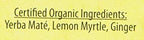 Caffeine-free yerba mate infusion
